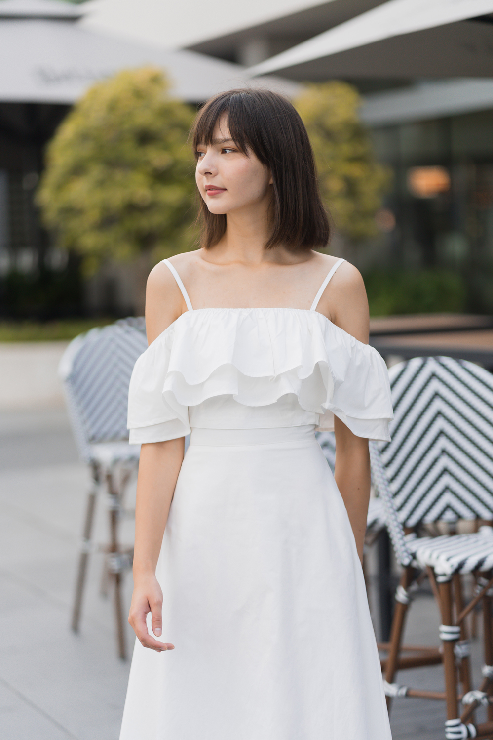 Waves Convertible Top (White) | The Thread Theory