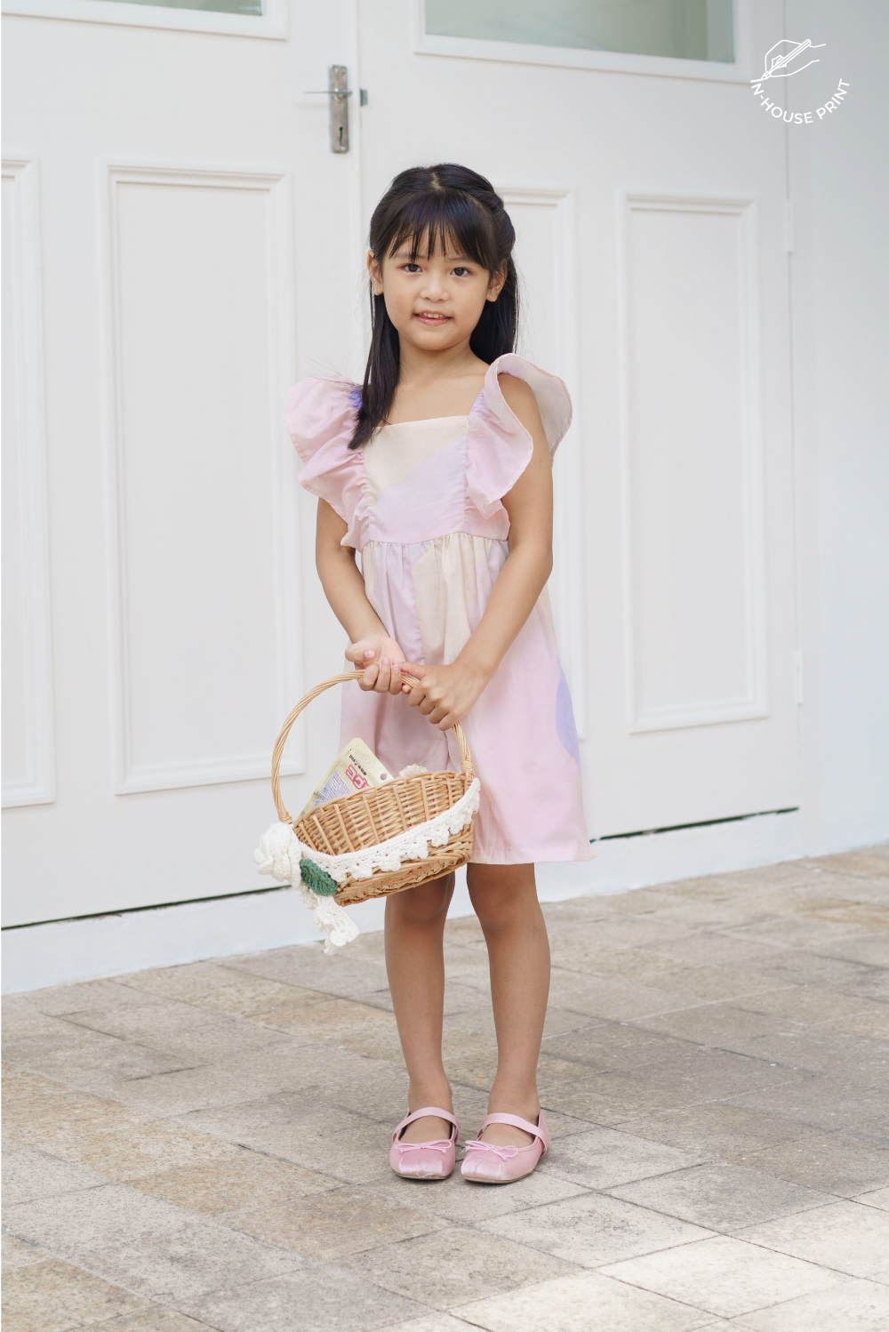 Painted Pathways Junior Romper (Rose Serenity) | The Thread Theory