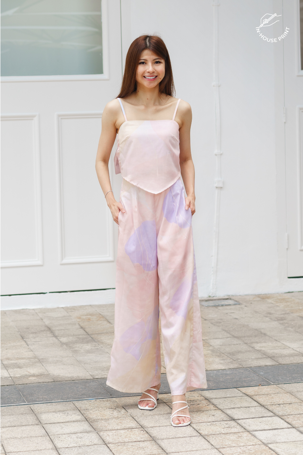 Painted Pathways Pants (Rose Serenity) | The Thread Theory